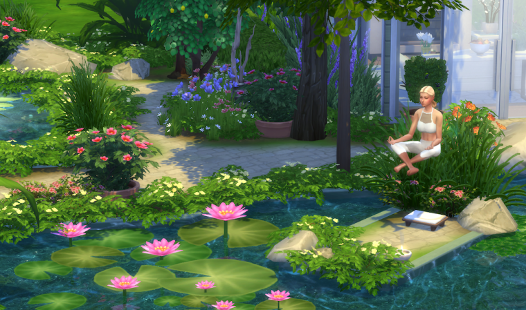 Hidden Spring – a Sims 4 residential lot – Bluebellflora