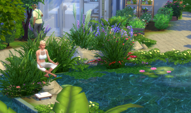 Hidden Spring – a Sims 4 residential lot – Bluebellflora