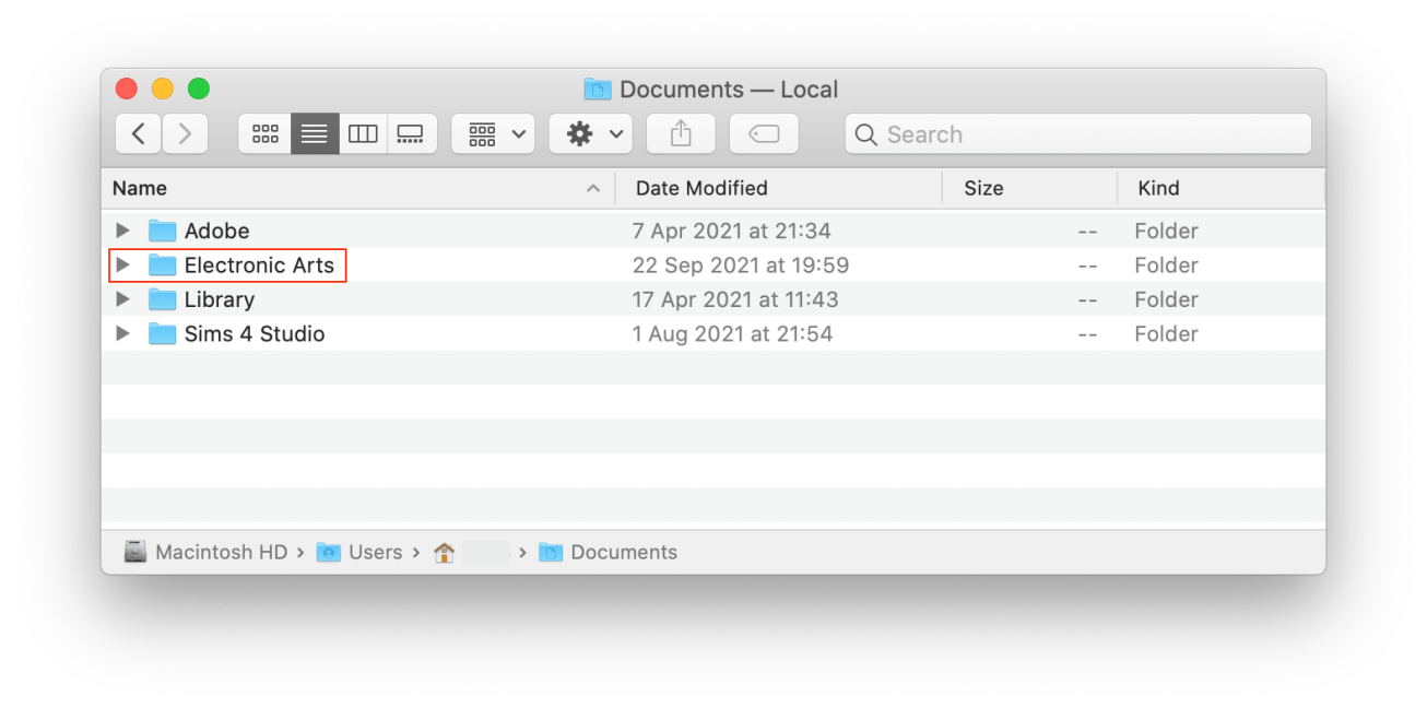Using Terminal to locate your Sims 4 files and folders – Bluebellflora