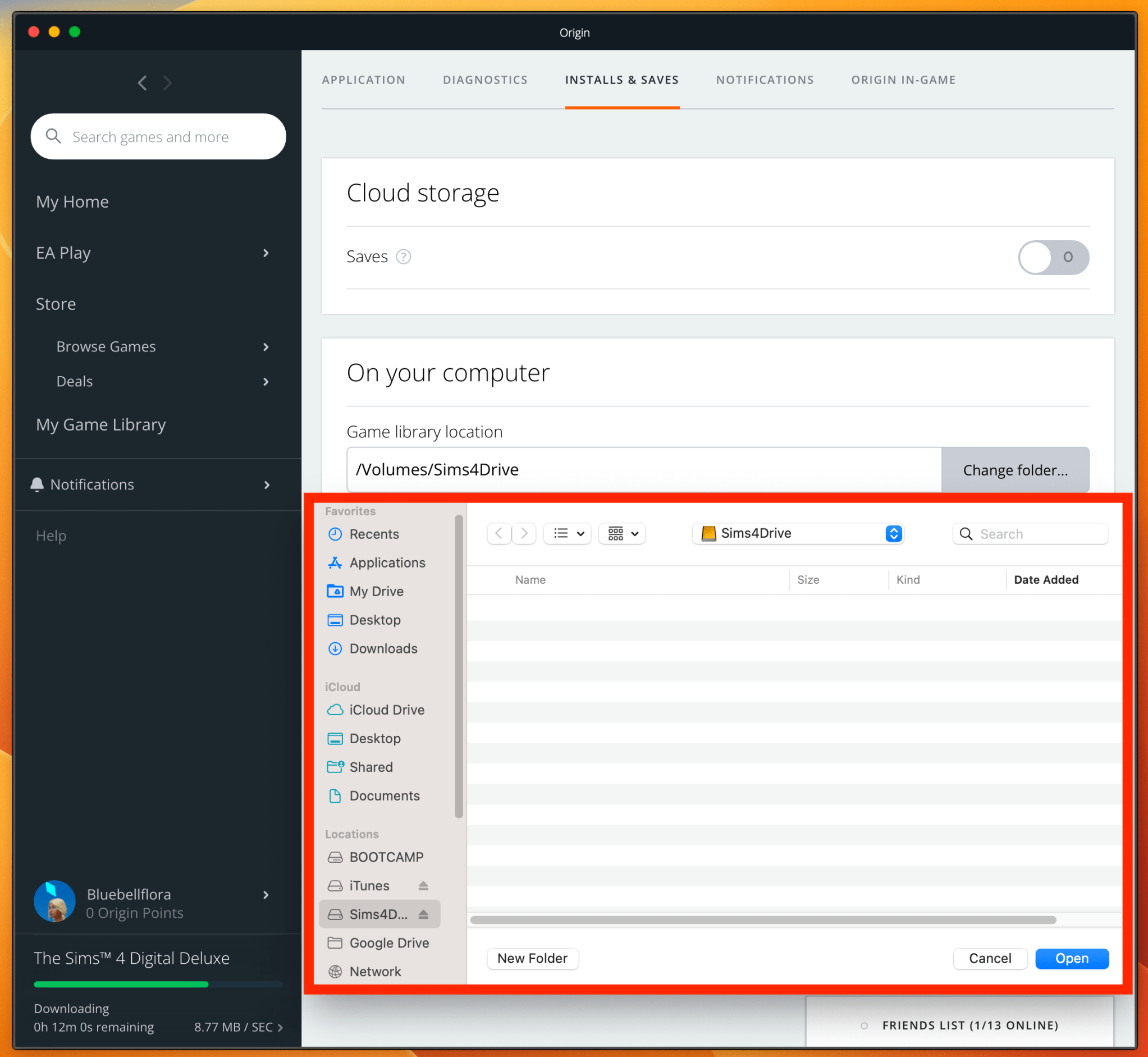 Origin Installs and Saves location fixed for external drives ...